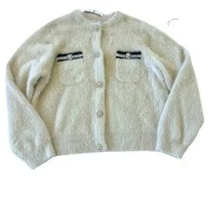J. Crew | Sweaters | J Crew Sweater Lady Jacket In Brushed Yarn | Poshmark
